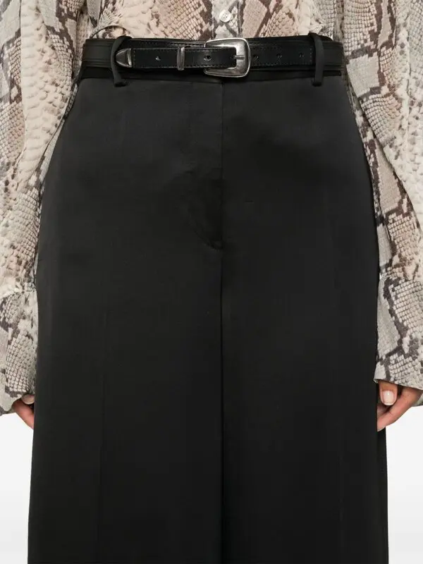 JIL SANDER Pressed-crease Palazzo Pants