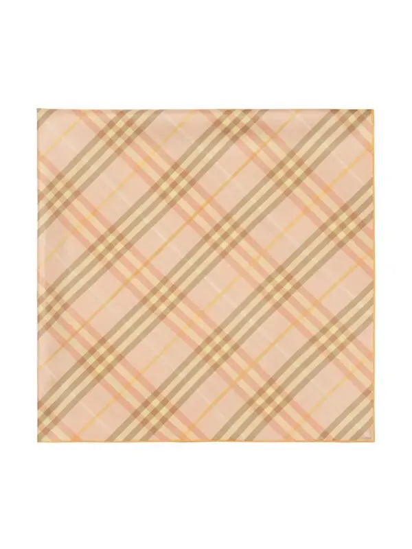 Burberry Check Silk Scarf