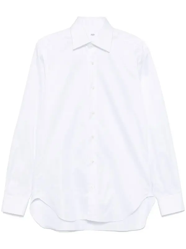 BARBA NAPOLI Cotton Shirt - White
