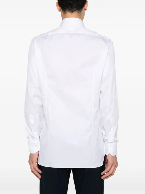 BARBA NAPOLI Cotton Shirt - White