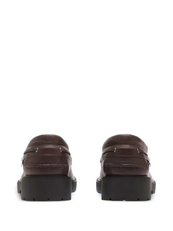 Burberry Raft Boat Shoes - Brown