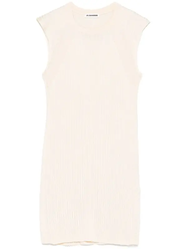 JIL SANDER Ribbed Knit Top