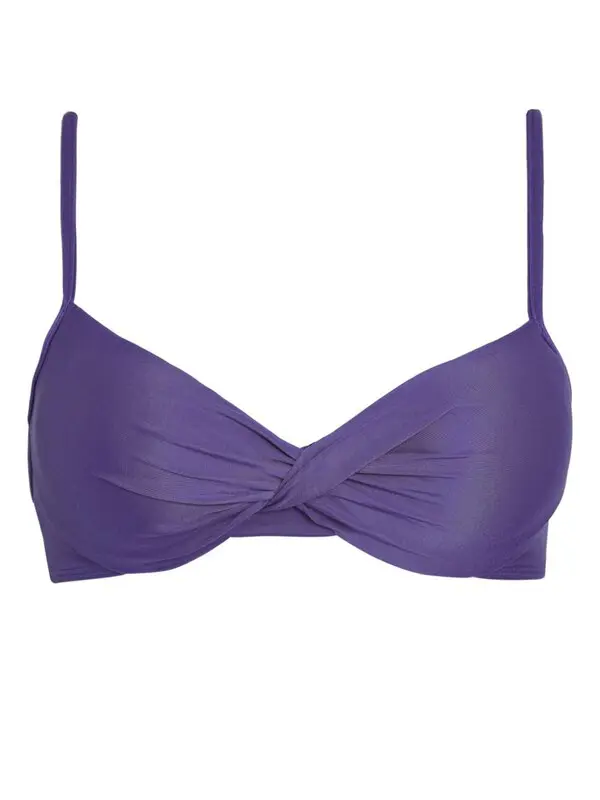 LYGIA & NANNY Cassis Bikini Top - Purple