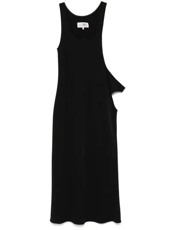 MAISON MARGIELA Asymmetric Midi Dress