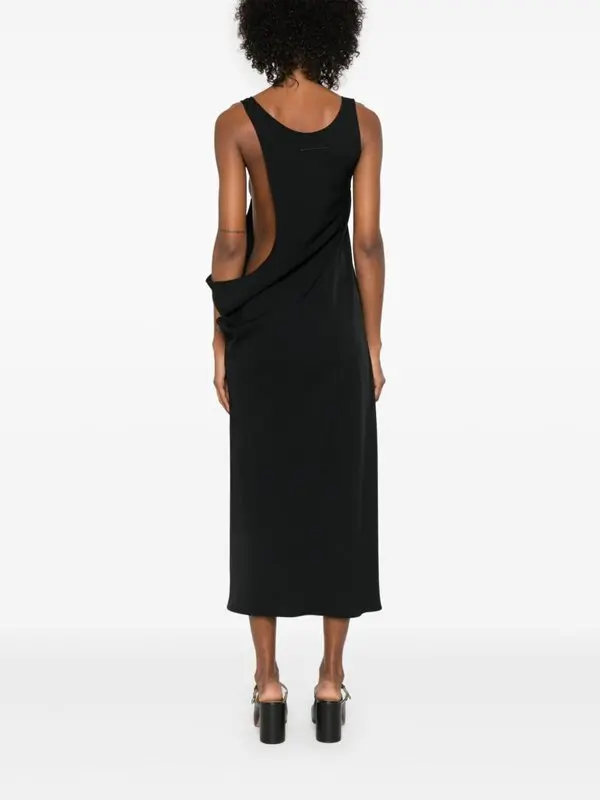 MAISON MARGIELA Asymmetric Midi Dress