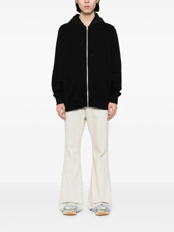 Junya Watanabe Zip-up Hoodie With Drawstring Hood