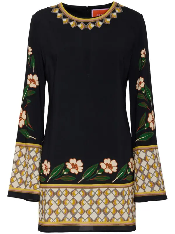 La DoubleJ Supreme Swing Mini Dress - Black