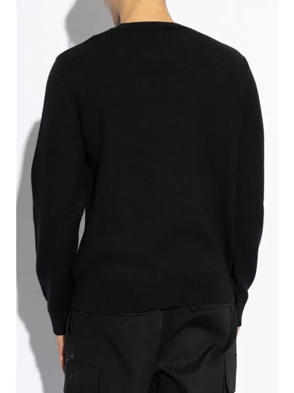 Givenchy Logo-embroidered Jumper - Black