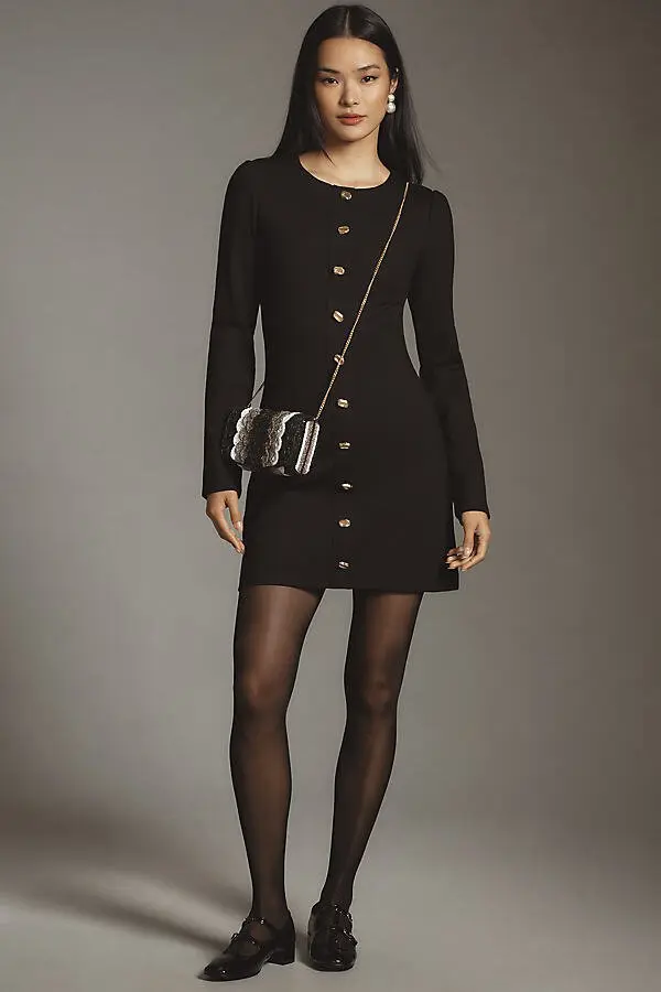 REFORMATION Micah Knit Mini Dress