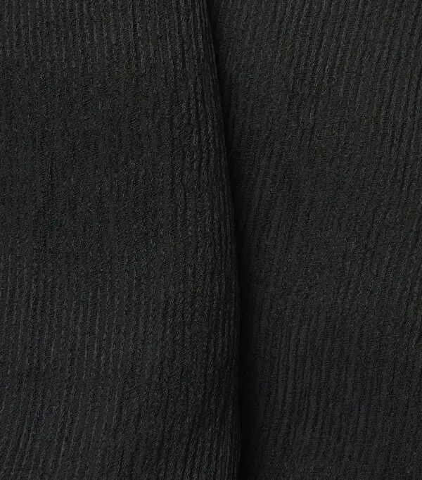 Eskandar Silk Flared Trousers - Black