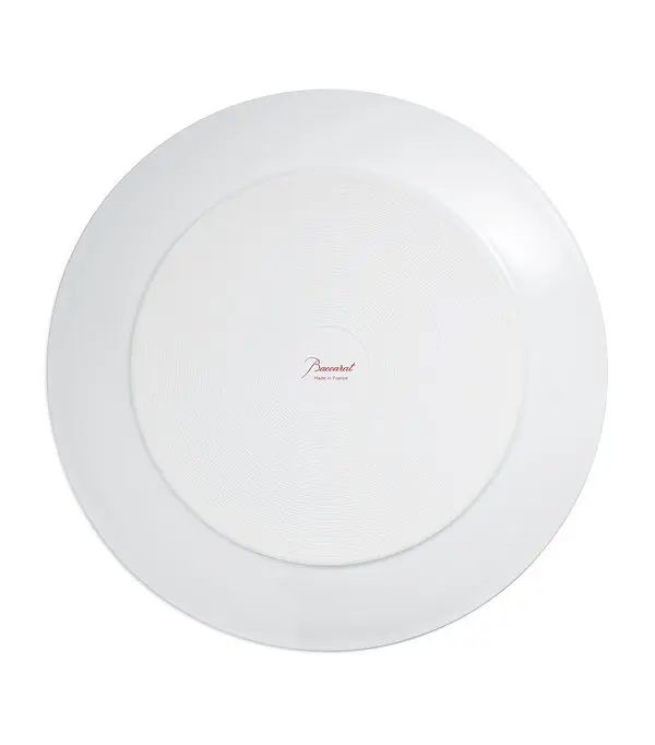 THE MARTHA, BY BACCARAT Arcadia Red Show Plate