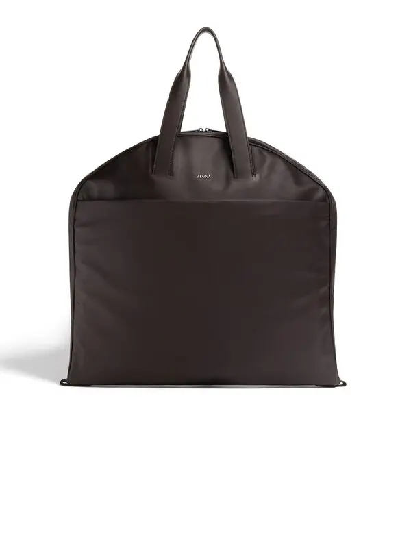 Zegna Secondskin Garment Bag - Dark Brown