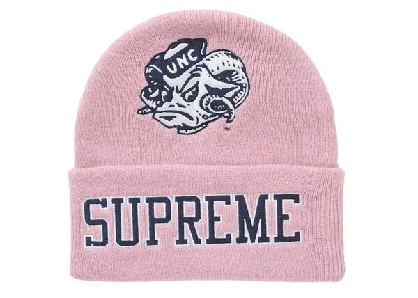 Supreme Mitchell & Ness Ncaa Beanie - Pink