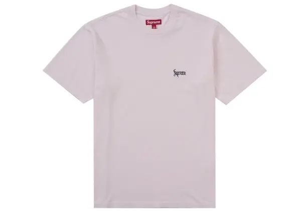 Supreme Old English Tee Shirt - Light Pink
