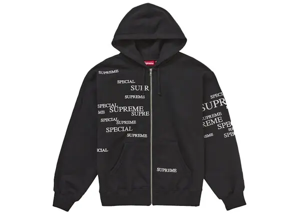 Supreme Hooded Zip-up Sweatshirt