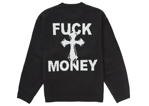 Supreme Printed Sweater - Black