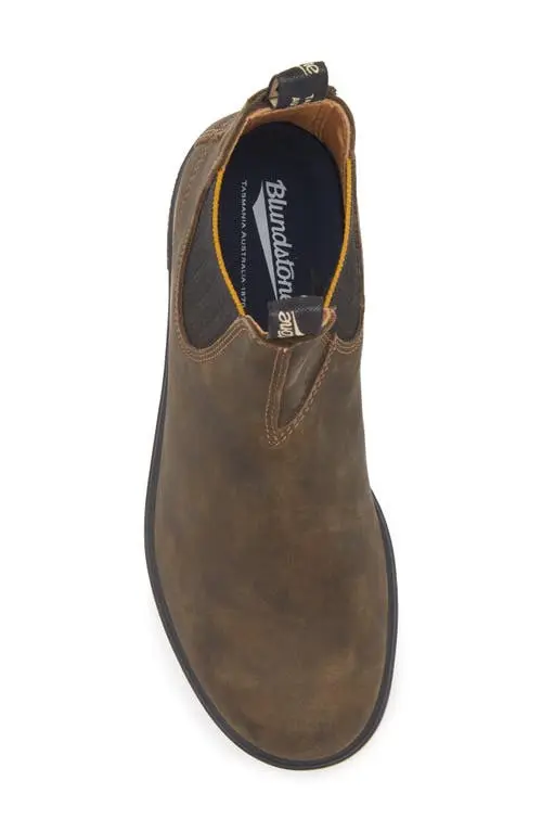 Blundstone Lugged Chelsea Boot - Rustic Brown