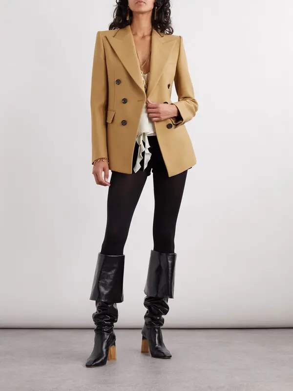 Chloé Double-breasted Wool Blazer