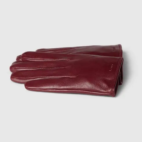 Gucci Leather Driver Gloves