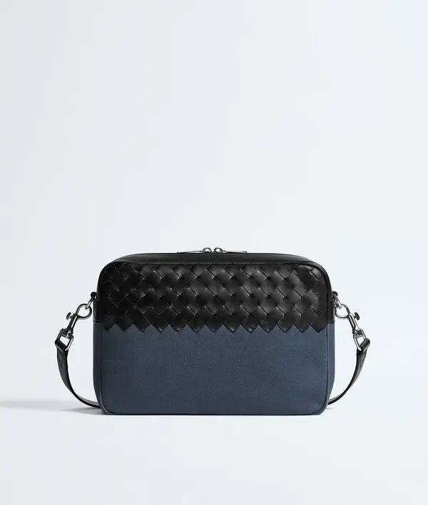 Bottega Veneta Intrecciato Camera Bag - Midnight/black