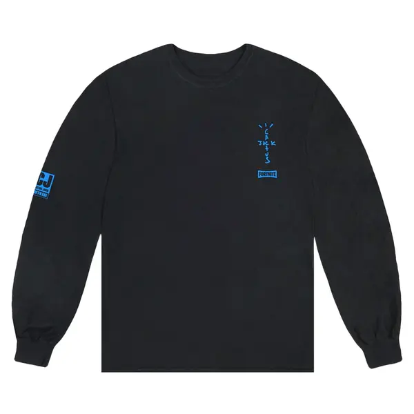 TRAVIS SCOTT Cj Portal Long-sleeve T-shirt - Black