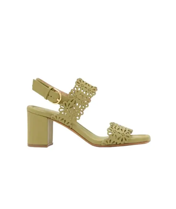 Ulla Johnson Celeste Eyelet Mid Heel