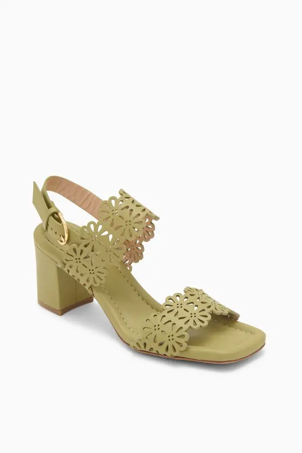 Ulla Johnson Celeste Eyelet Mid Heel