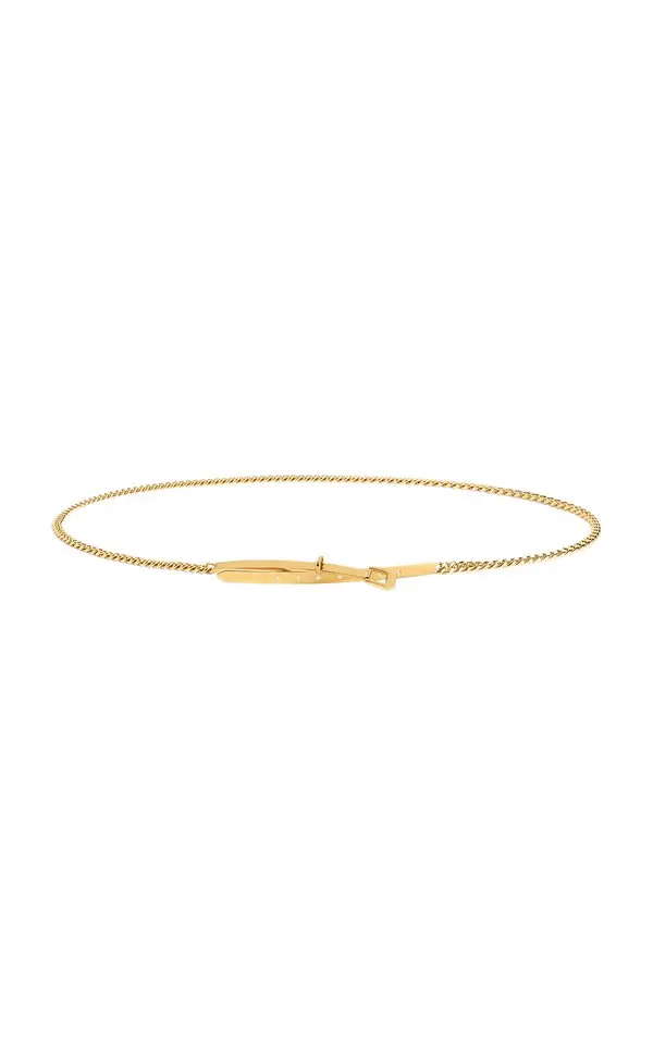 TOTÊME - Gold-Plated Chain Belt