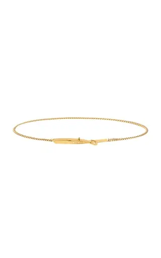 TOTÊME - Gold-Plated Chain Belt