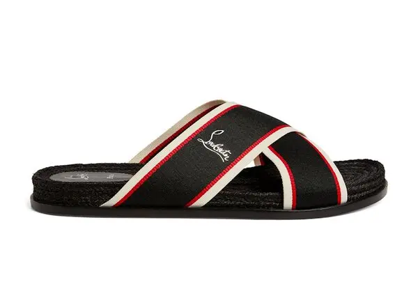 CHRISTIAN LOUBOUTIN Hot Cross Flat