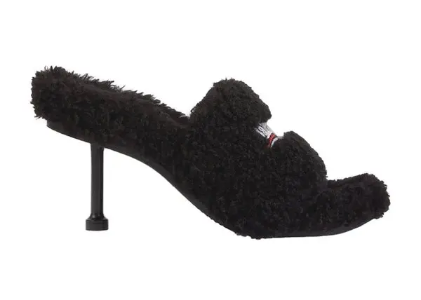 Balenciaga Furry Sandal