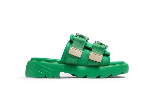 Bottega Veneta Bomber Flash Sandal - Grass