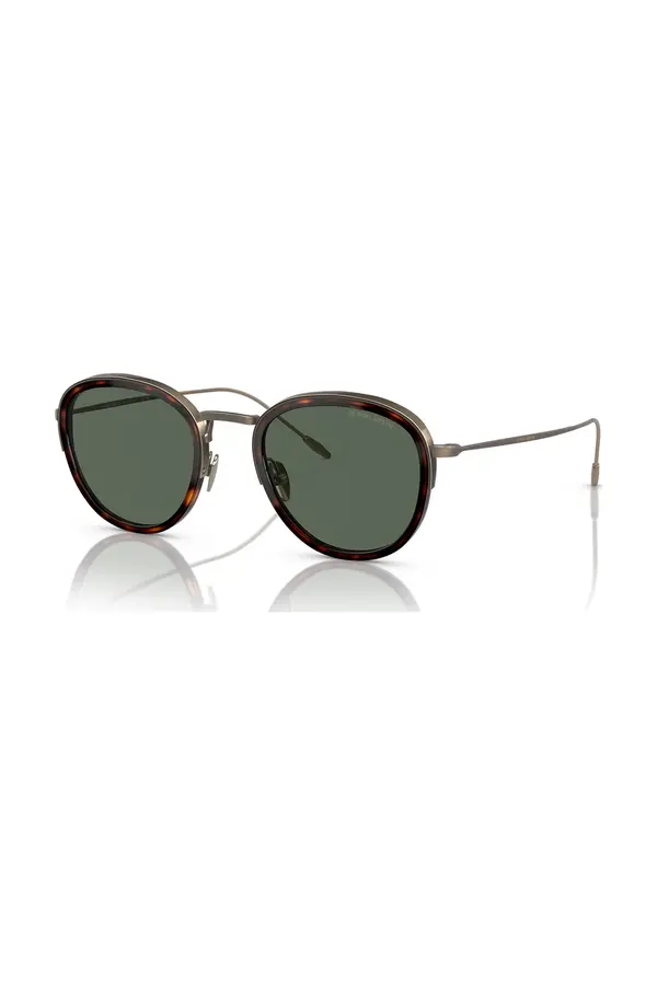 Giorgio Armani Ar6068 Round Sunglasses - Green