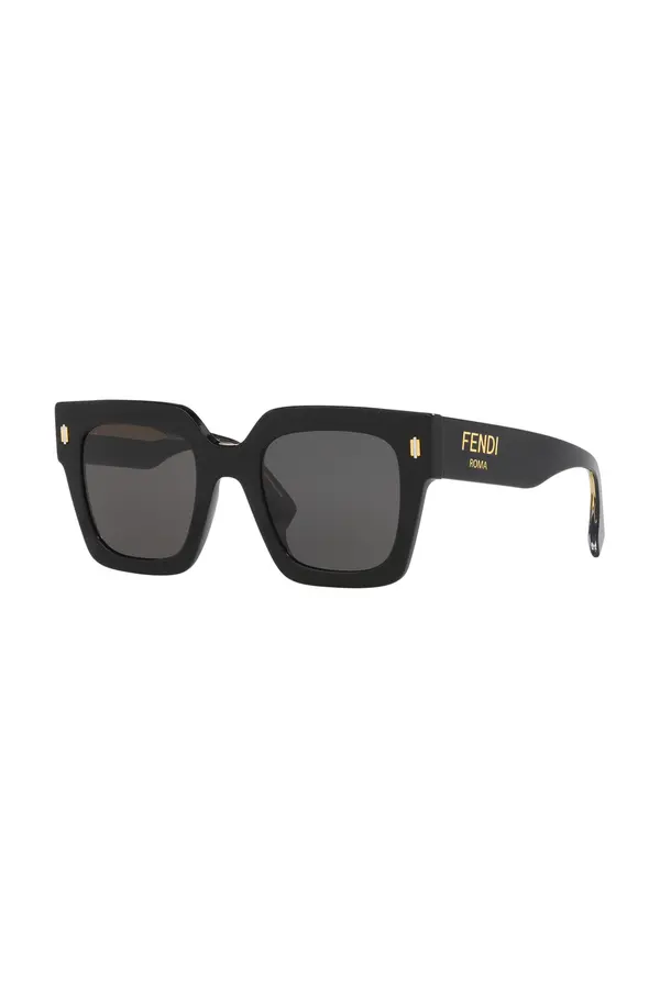 Fendi Square Frame Sunglasses - Black