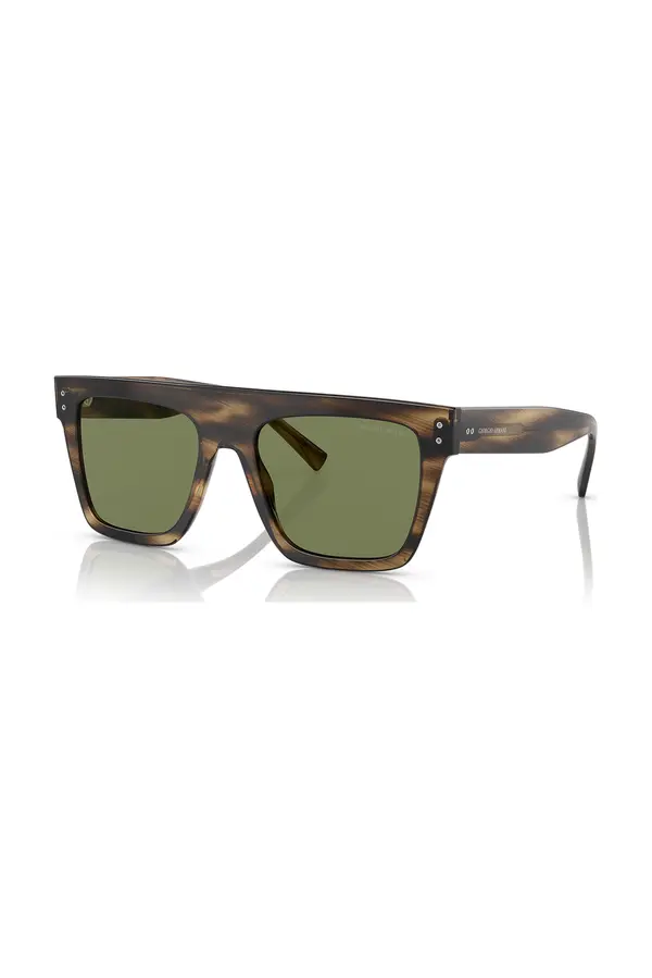 Giorgio Armani Square Sunglasses - Stripe