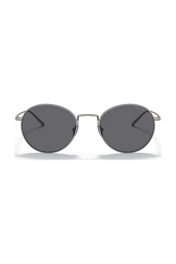 Giorgio Armani Oval Sunglasses - Grey
