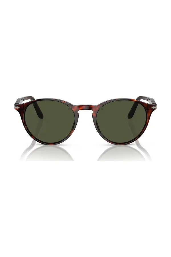 Persol Round Frame Sunglasses - Green