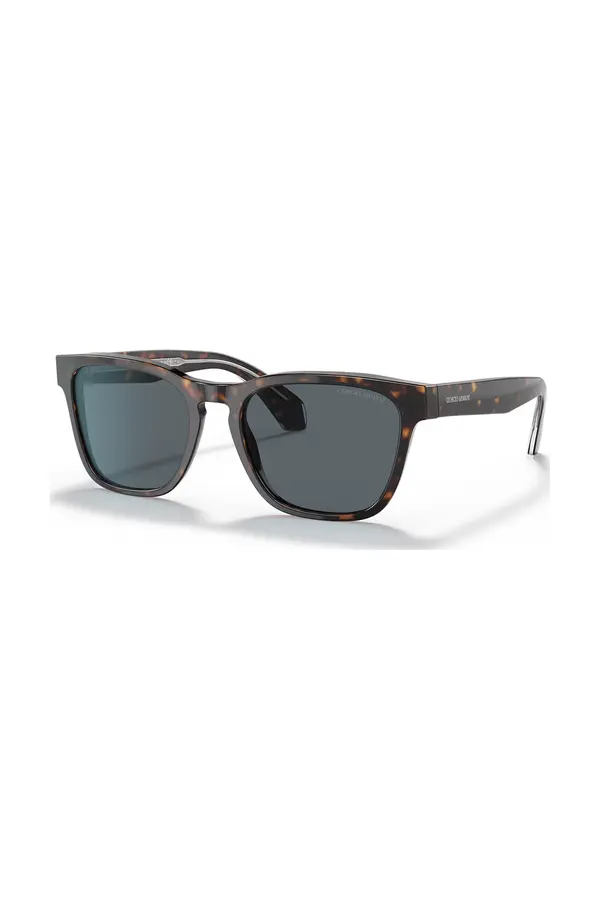 Giorgio Armani Tortoiseshell Rectangle Sunglasses - Blue