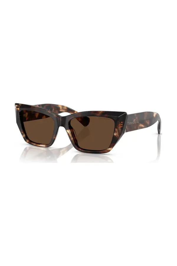 TIFFANY SUNGLASS HUT Cat Eye Sunglasses - Brown
