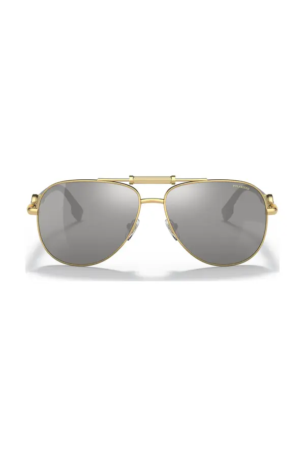 Versace Ve2236 Aviator Sunglasses - Gold