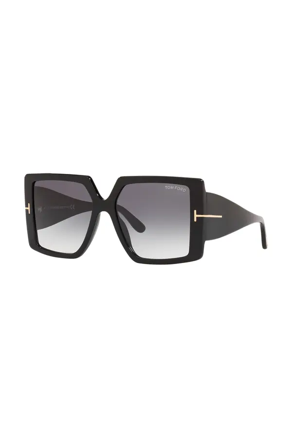 TOM FORD Sunglasses With Square Frame And Gradient Lenses - Red