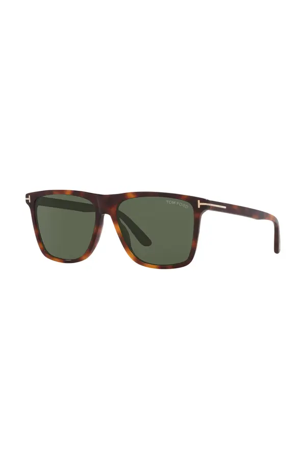 TOM FORD Sunglasses Square Acetate Full Rim - Green