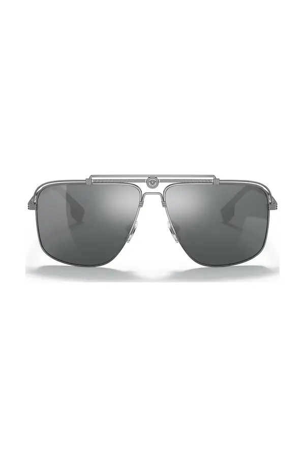 Versace Rectangle Sunglasses With Adjustable Nosepads