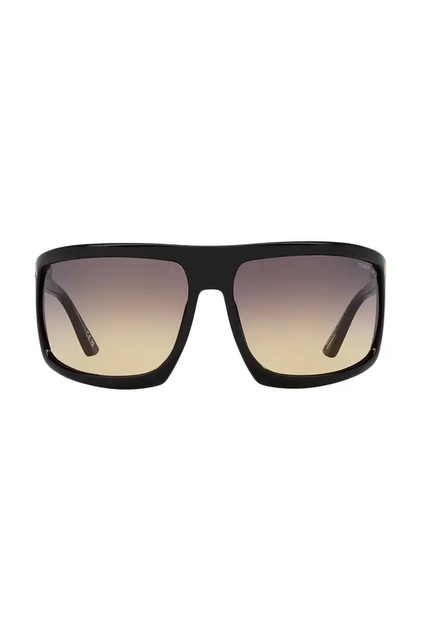 TOM FORD Square Frame Sunglasses - Black