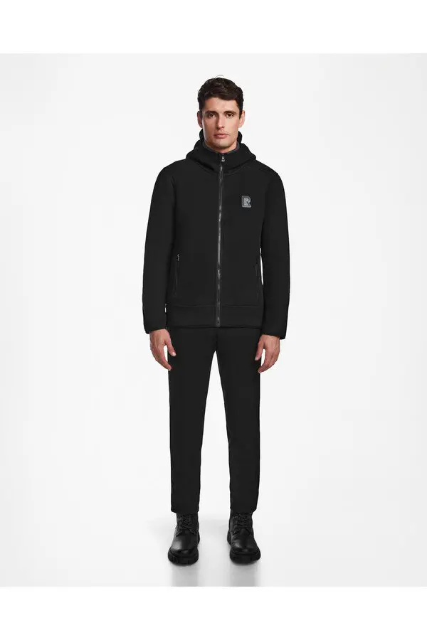 Rudsak Billy Polar Fleece Zip-up Hoodie - Black