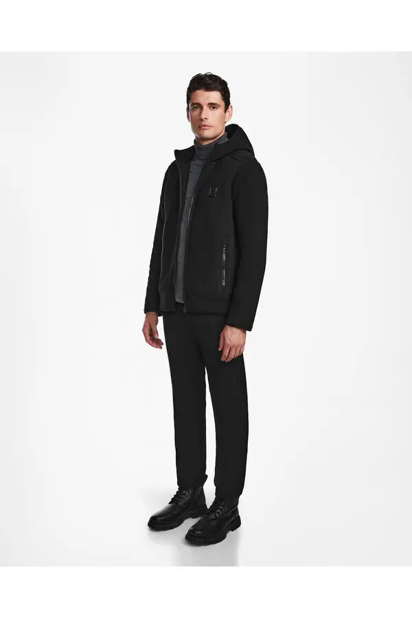 Rudsak Billy Polar Fleece Zip-up Hoodie - Black
