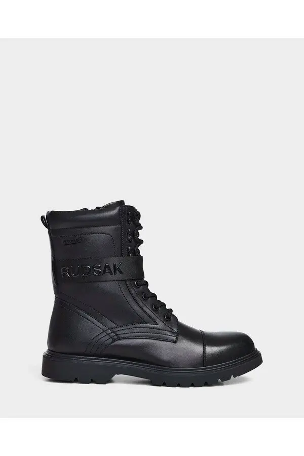 Rudsak Leather Lace-up Combat Boots