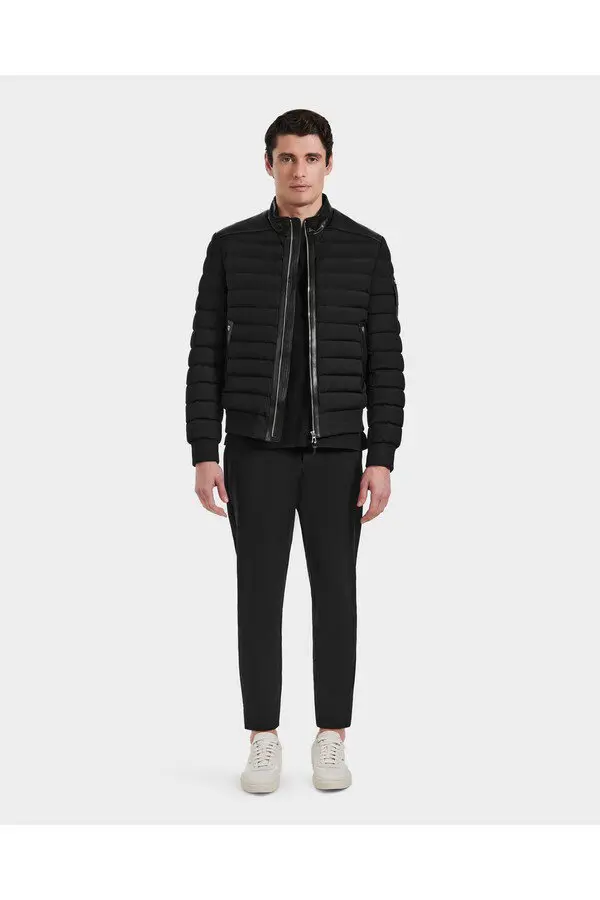 Rudsak Quilted Down Biker Jacket