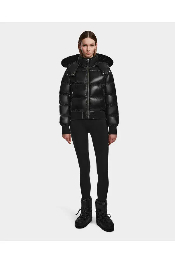 Rudsak Quilted Down Bomber Jacket