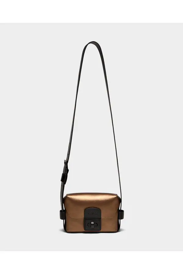 Rudsak Ofilia Leather Crossbody Bag - Gold